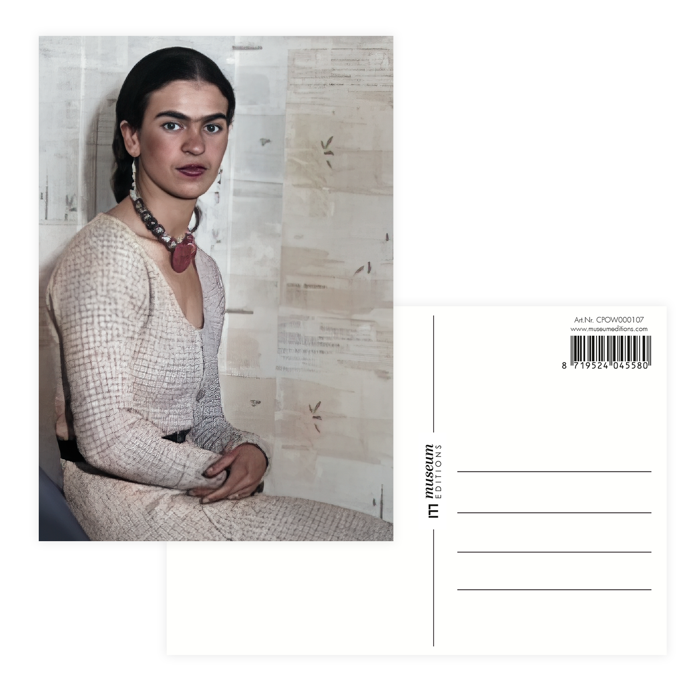Carpeta de postales, fotos de Frida Kahlo| Museum Webshop - Museum-webshop