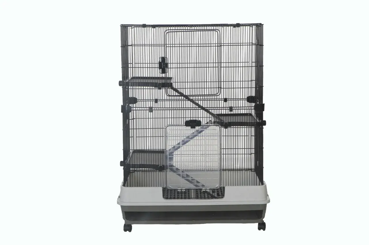 Windsor Double Cage Grey/White - Angell Pets