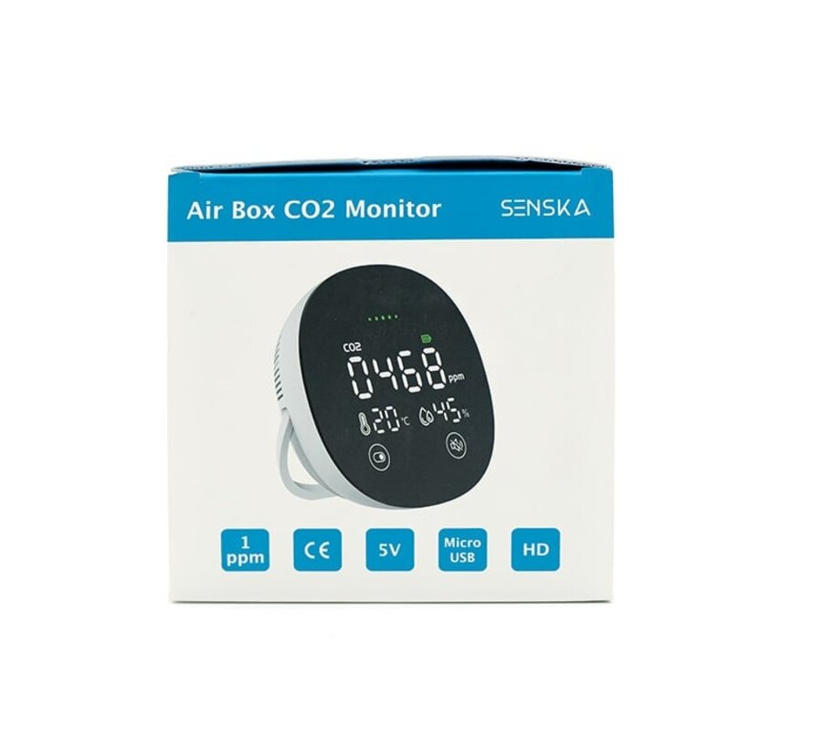 Senska Air Box CO2 Monitor | CO2 meter Bestel direct - Arbowinkel.nl