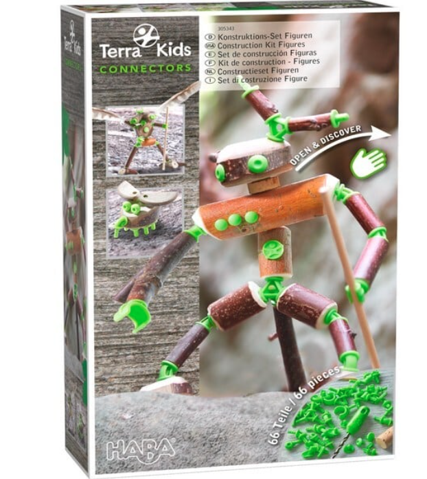 Haba Terra Kids connectors Constructieset Figuren - Met Muisjes