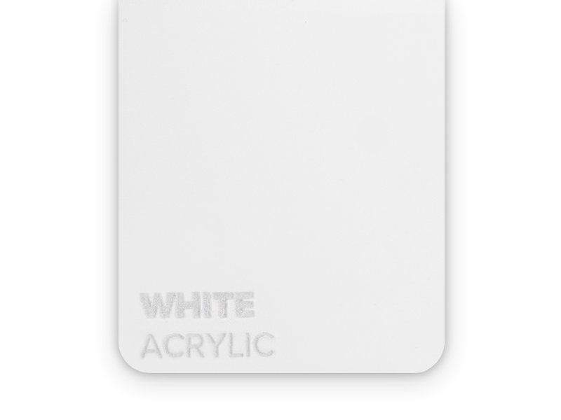 Acrylic White 3mm - FLUX Europe