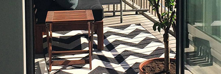 Outdoor Teppich Balkon | Wetterfest | Viele Muster - Volero