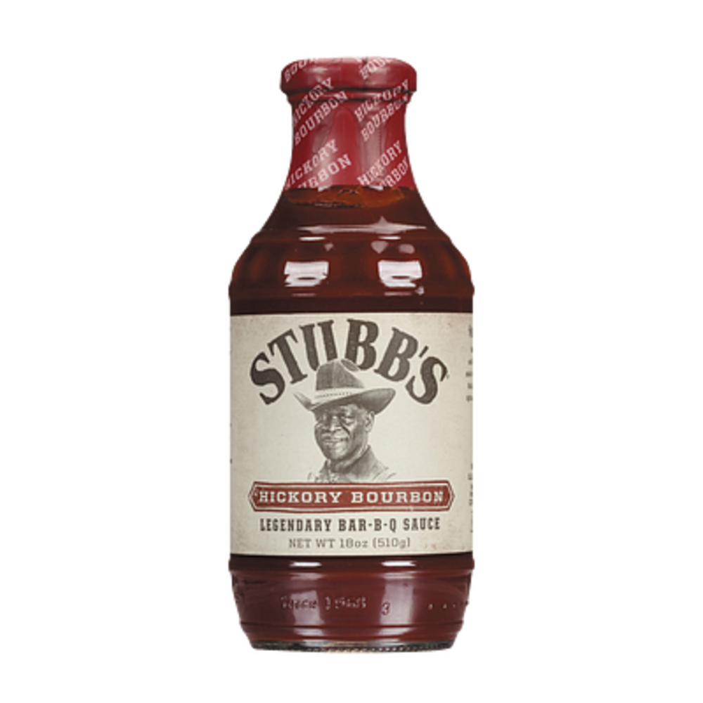 Stubb's Hickory Bourbon BBQ Sauce 450ml - BBQtime.nl