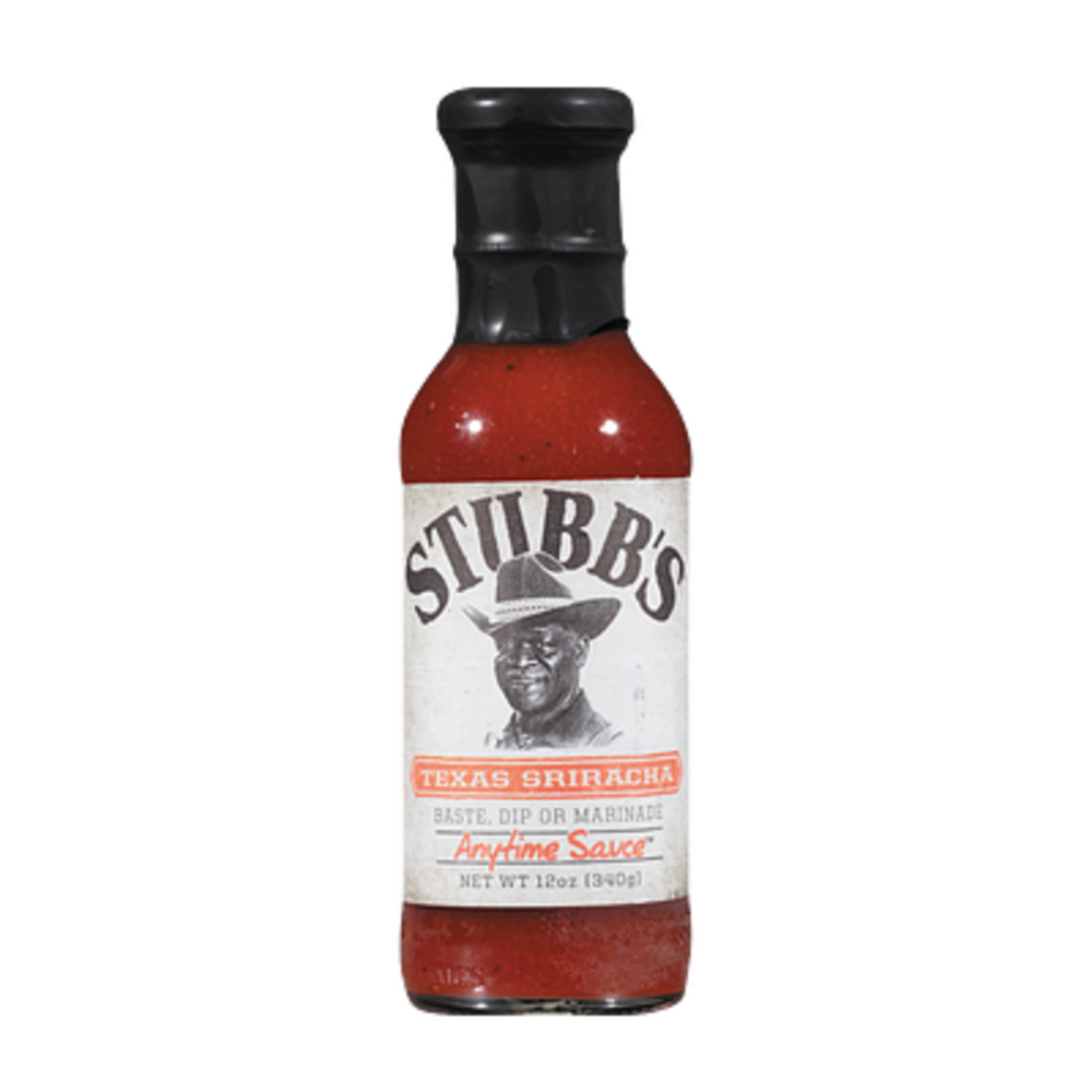Stubb's Texas Sriracha Anytime Sauce 330ml - BBQtime.nl