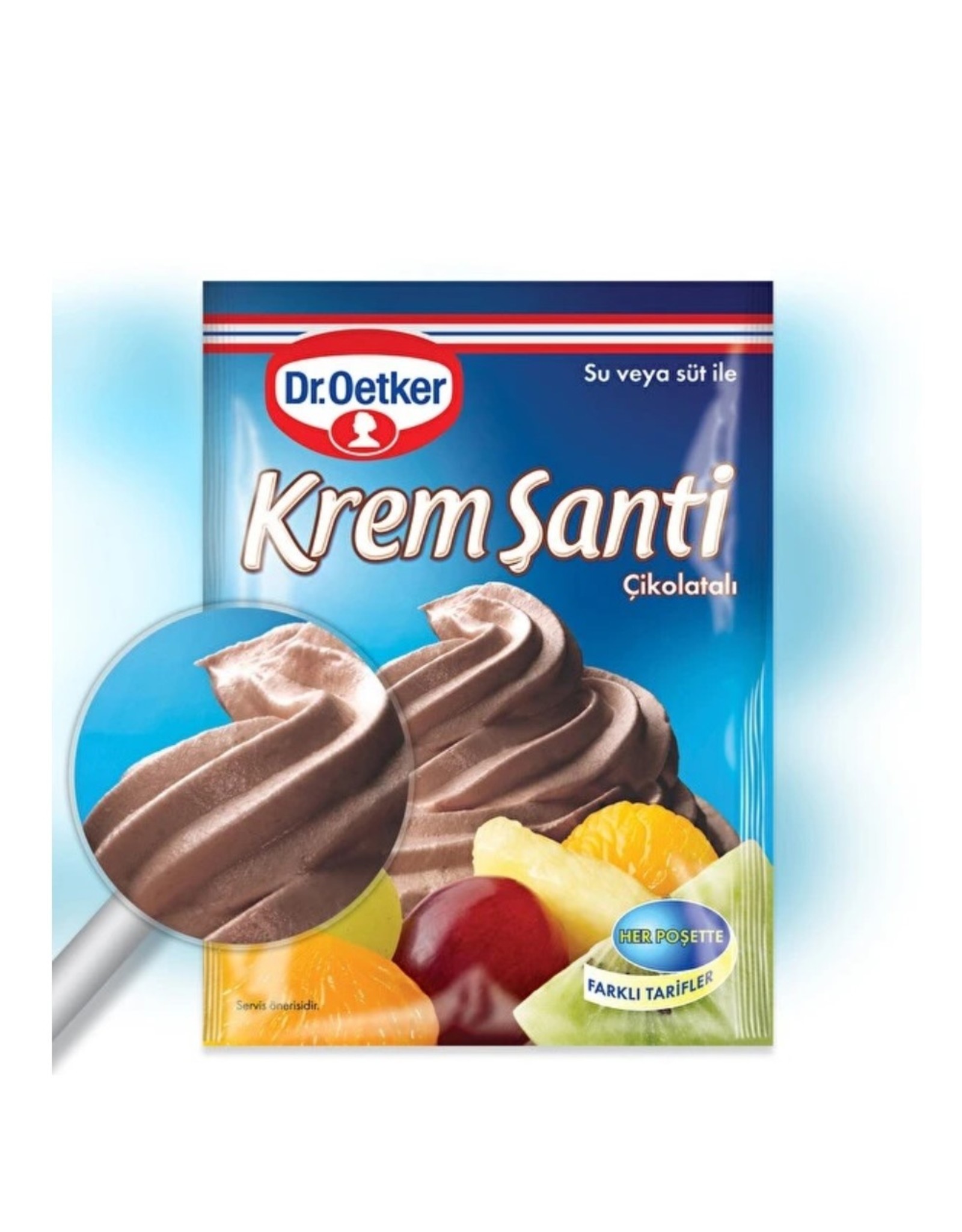 Dr. Oetker Slagroom Chocolade 80 g - Herbal Drogist
