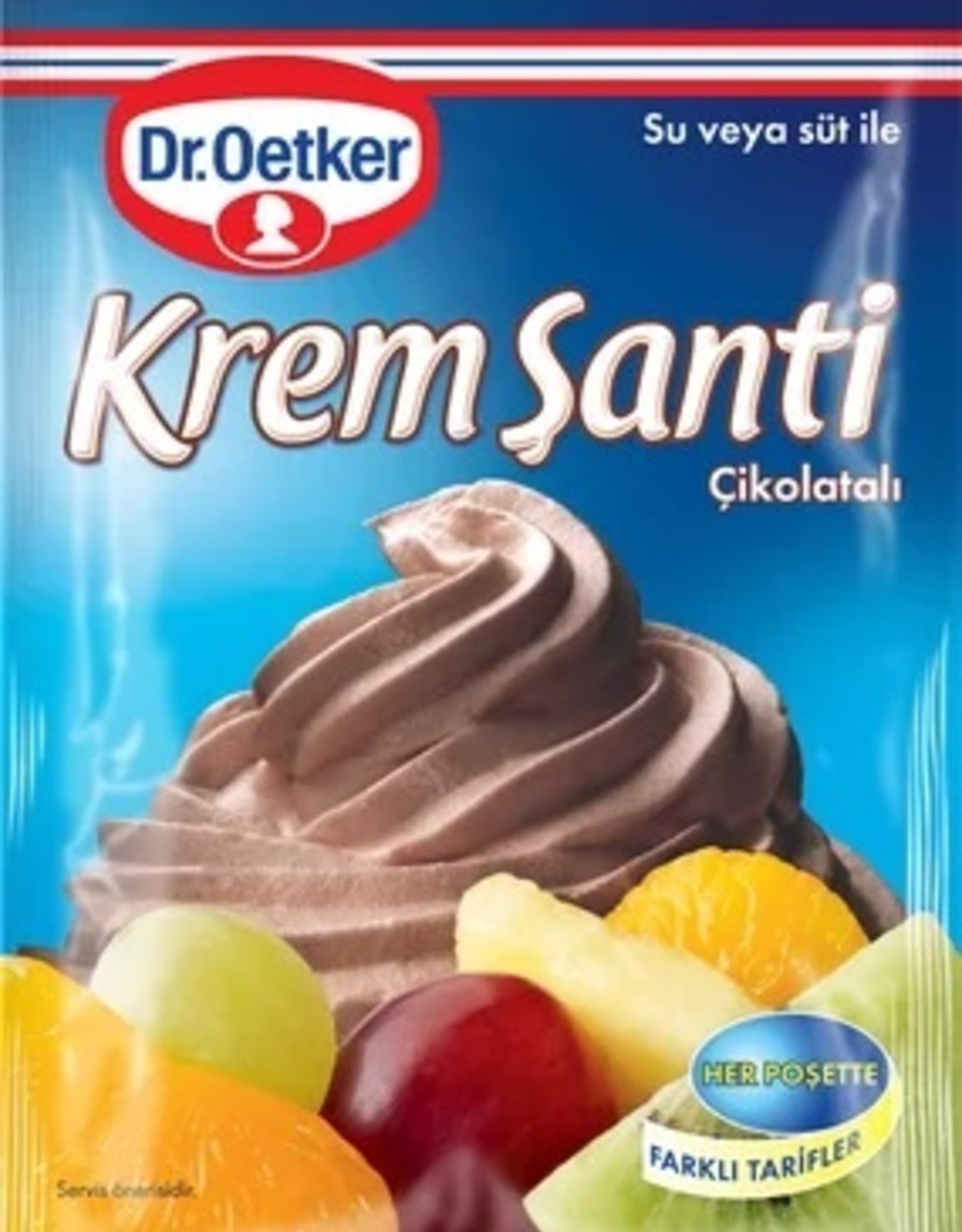 Dr. Oetker Slagroom Chocolade 80 g - Herbal Drogist