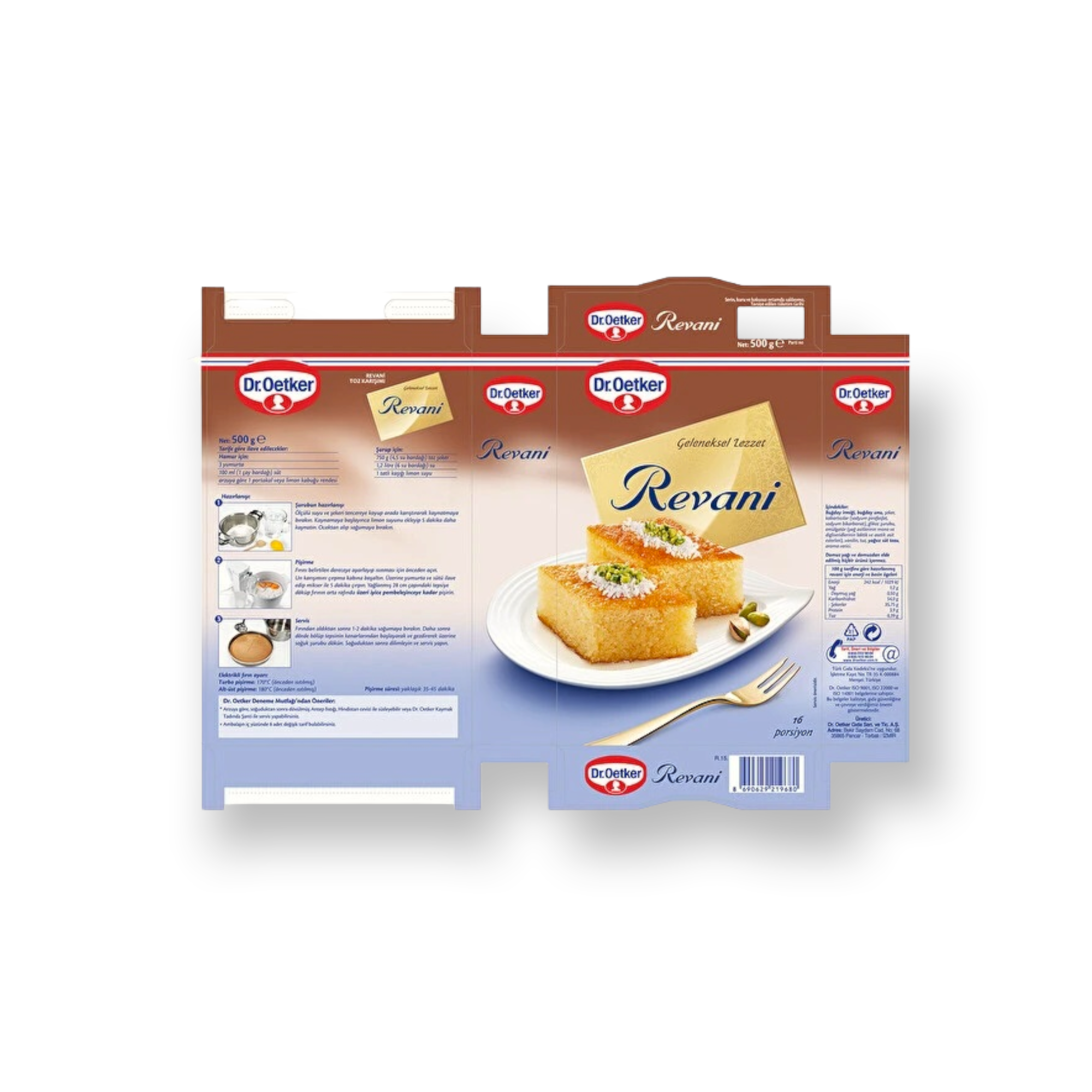 Revani 500g (Turkish dessert) - HerbalDrogist.com