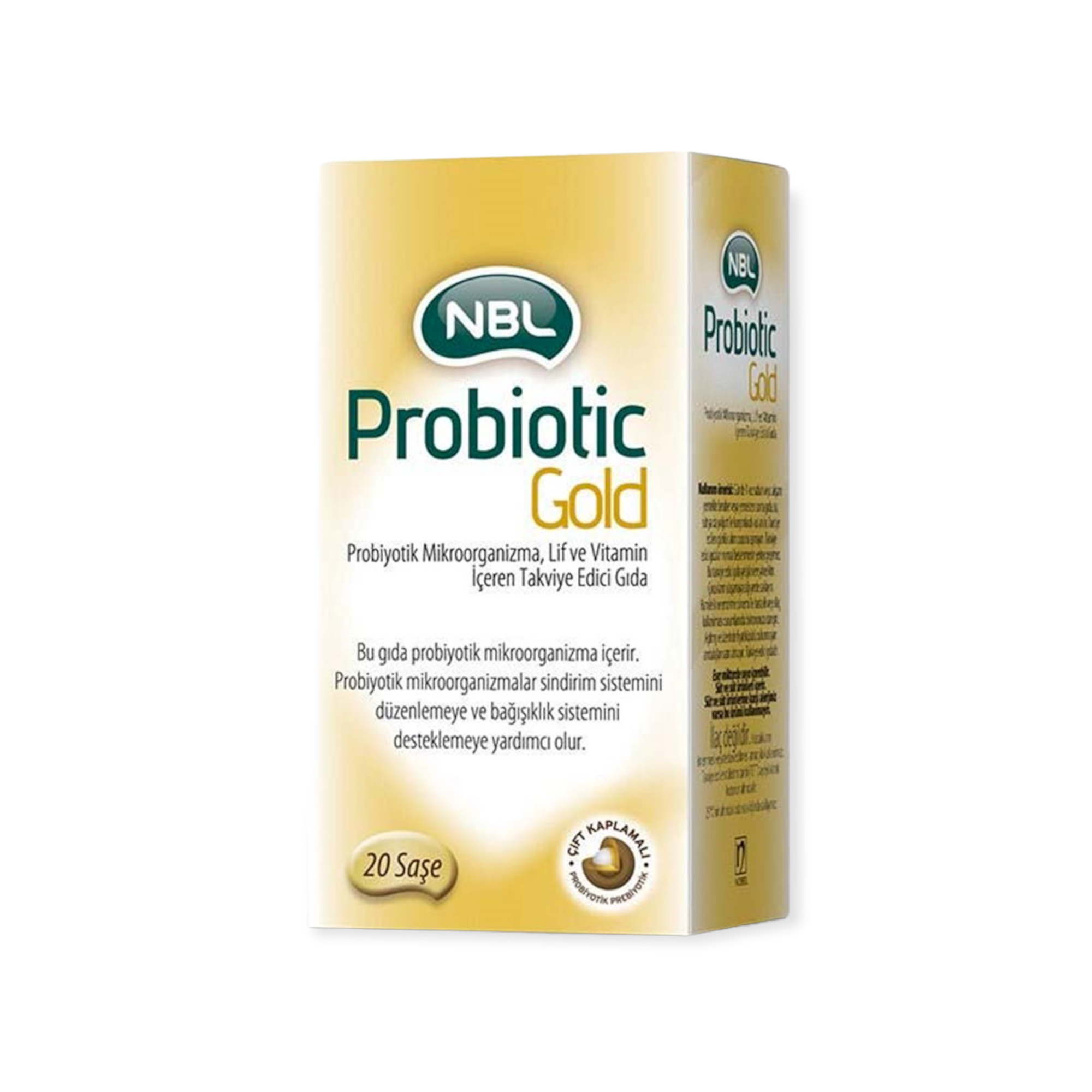 Nbl Probiotic Gold 20 Sachets - HerbalDrogist.com
