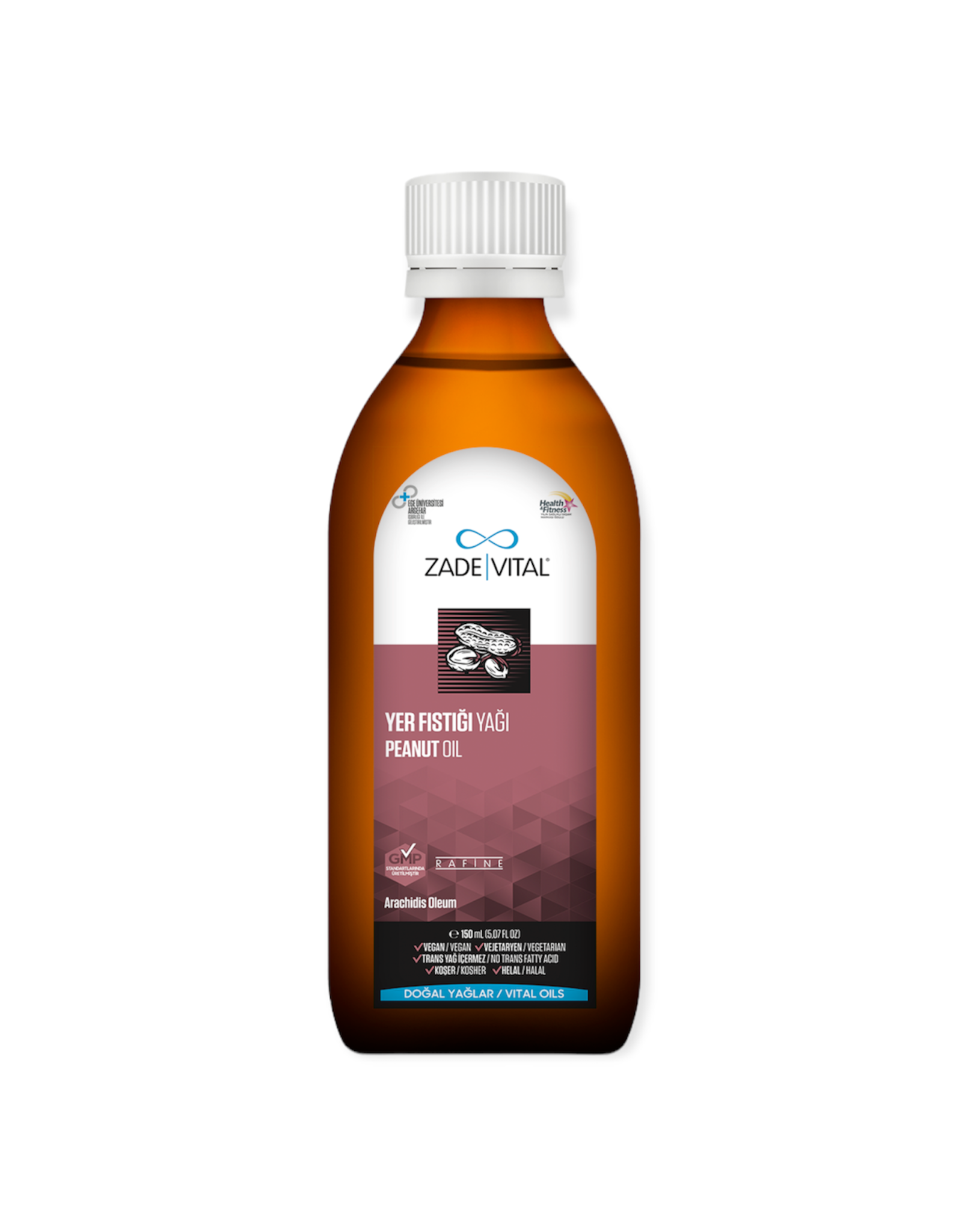 Zade Vitale Pindaolie 150 ml (Arachideolie) - Herbal Drogist