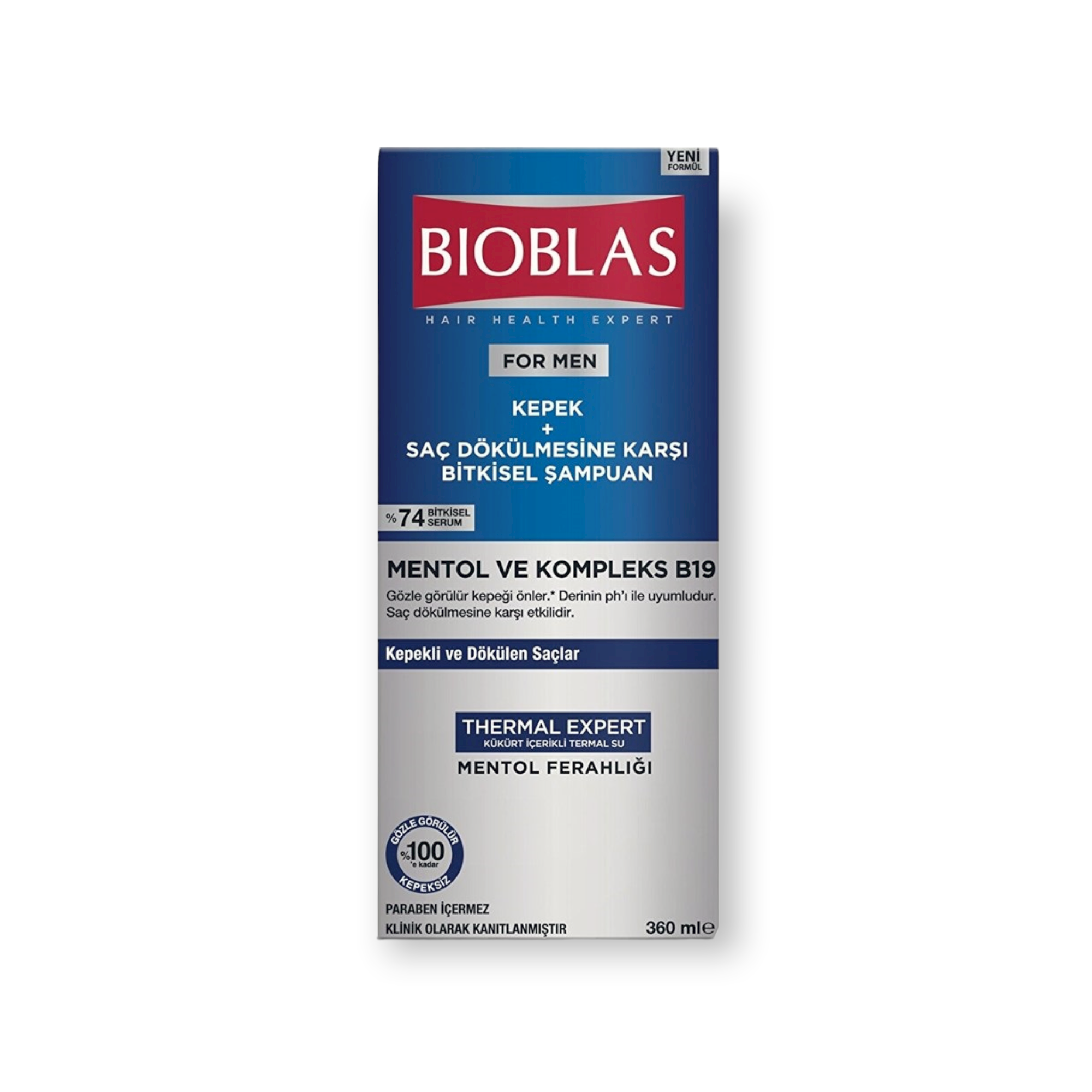 Bioblas Anti Dandruff & Hair Loss Shampoo 360ml - HerbalDrogist.com