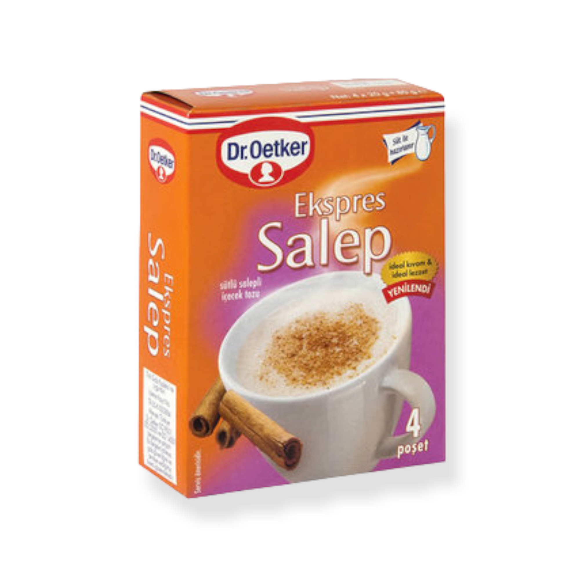Dr. Oetker Ekspres Salep 4x20g - Herbal Drogist