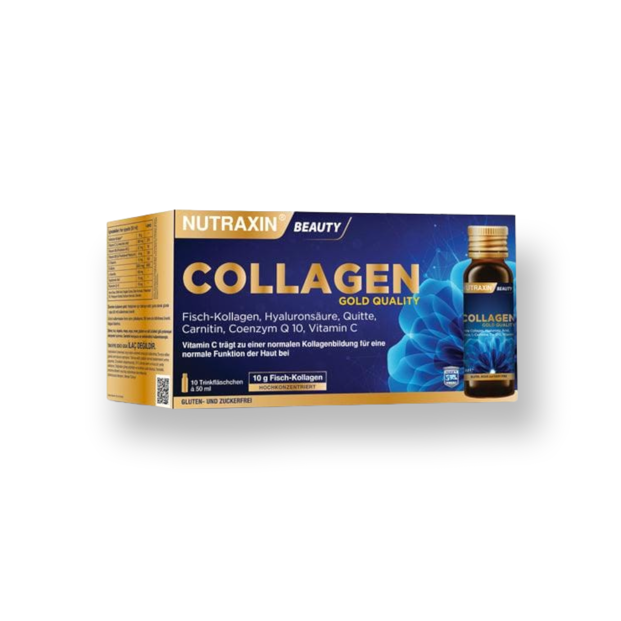 Nutraxin Gold Collagen Plus 10.000mg 50ml x 10 Shot - HerbalDrogist.com