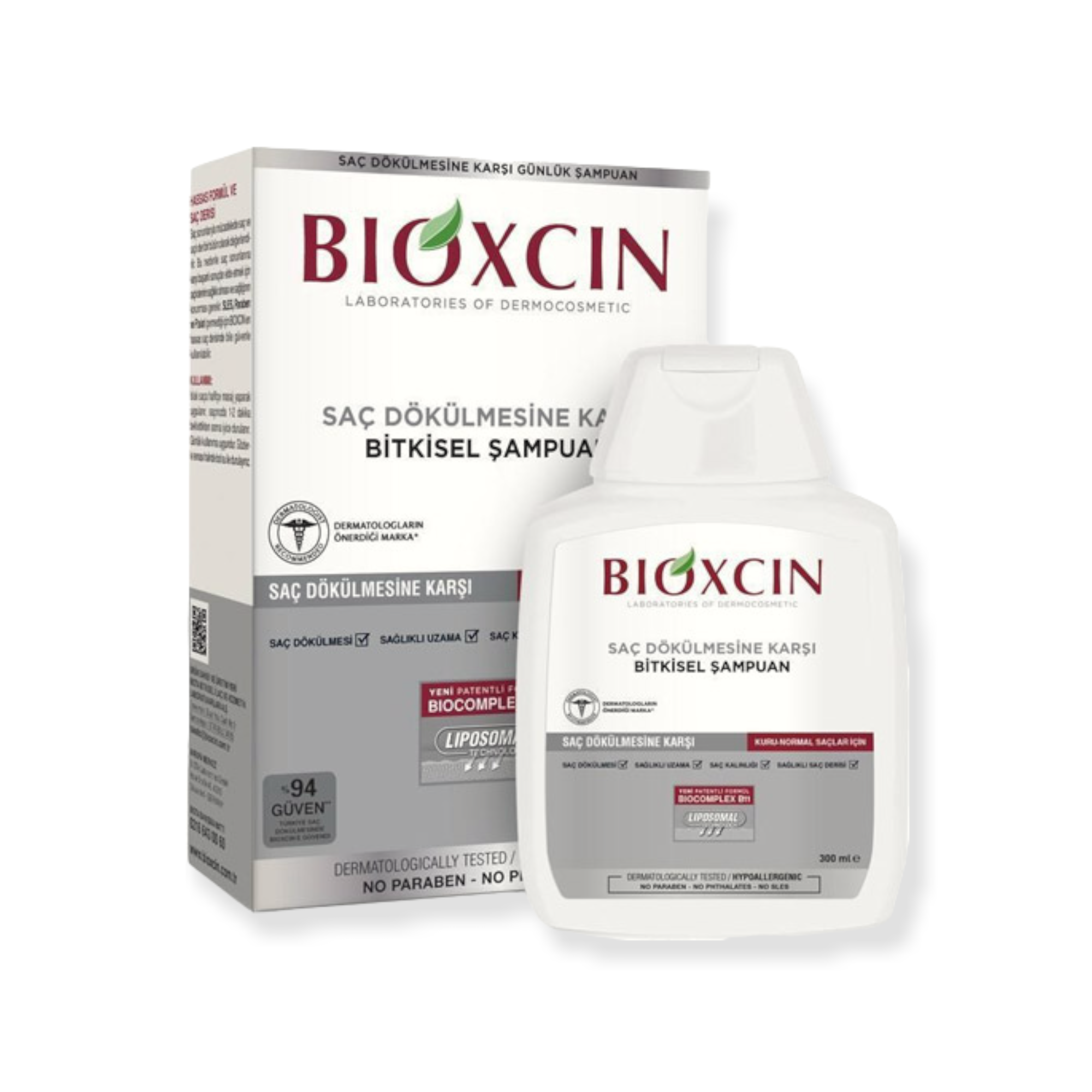 Bioxcin Classic Shampoo 300 ml (dry/normal hair) - HerbalDrogist.com