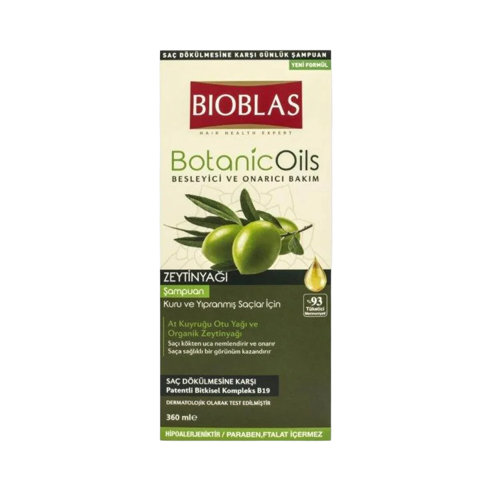 Bioblas Olive Oil Shampoo 360 ml - HerbalDrogist.com