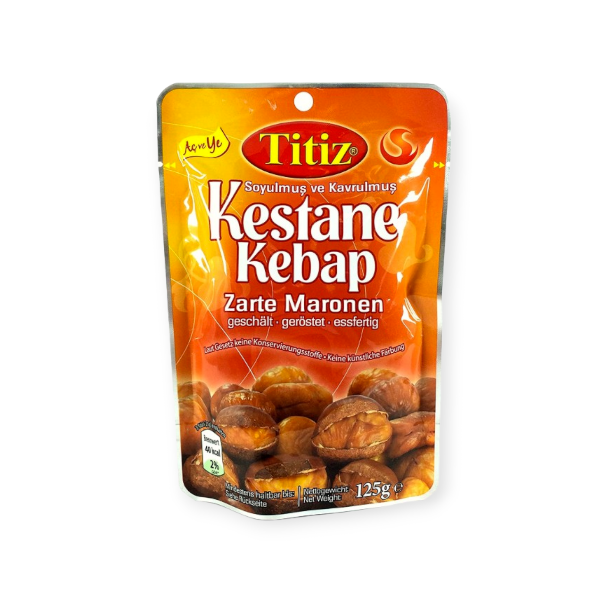 Titiz Doğal Kestane Kebap125g - HerbalDrogist.com