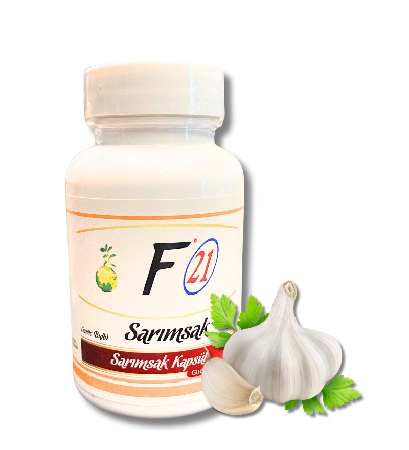Garlic Capsule 550mg 60 Capsules - HerbalDrogist.com