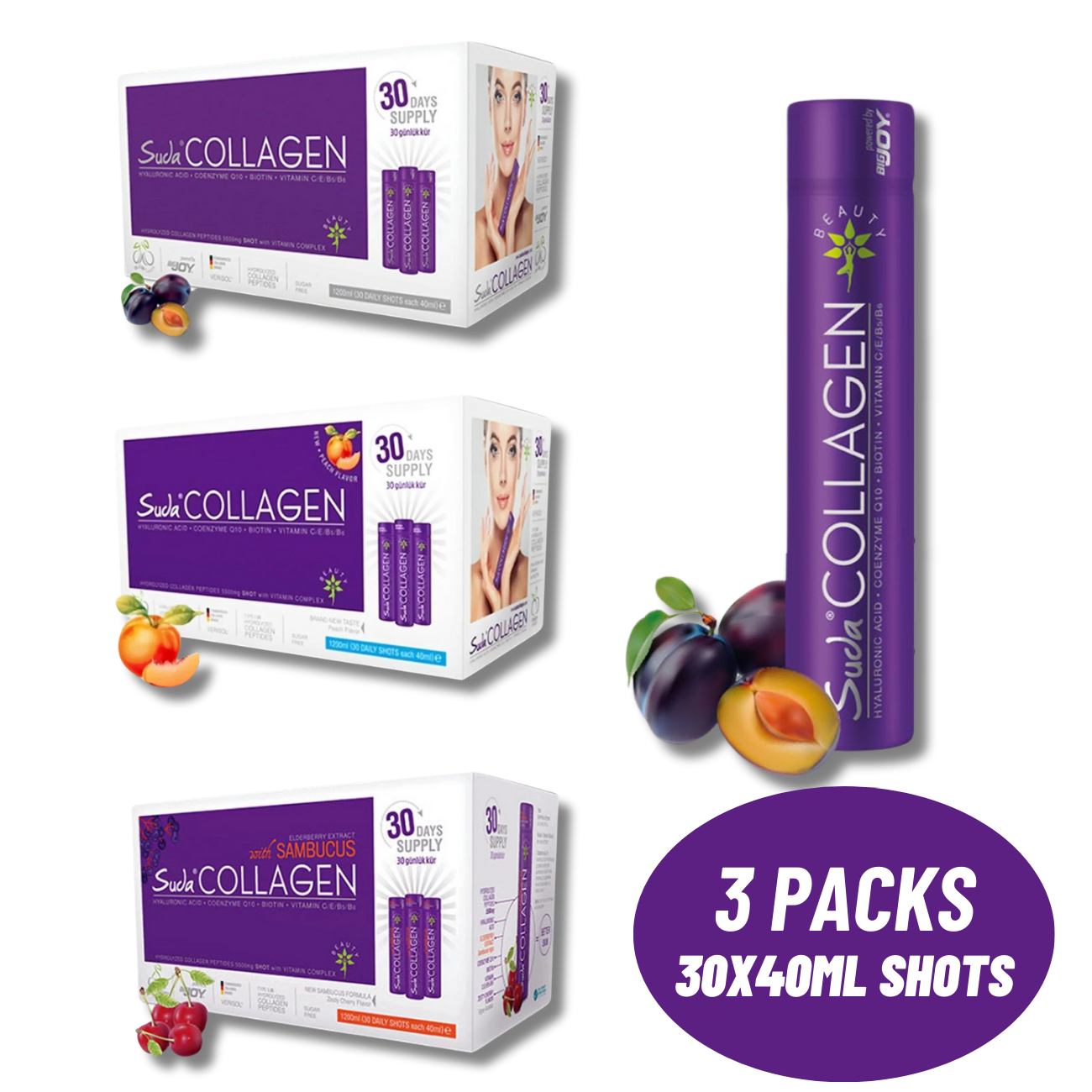 Collagen Shot 3 Months Advantage Package (90x40ml) - HerbalDrogist.com