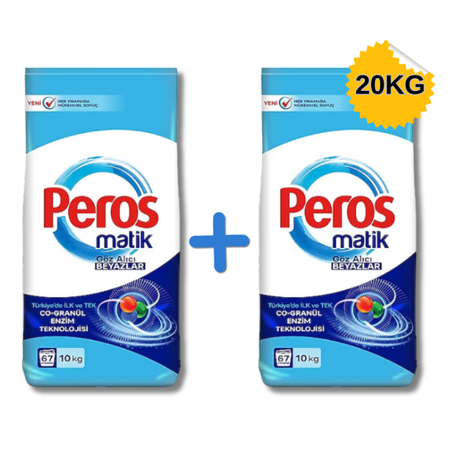 Powder Detergent for Whites 10 Kg 66 Washes - HerbalDrogist.com