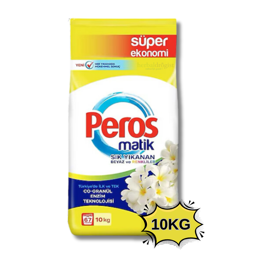 Yasemin Çiçeği 10 kg Toz Deterjan - Beyaz ve Renkliler İçin ...