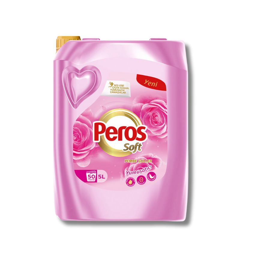 Peros Soft Rosen Duft Weichspüler 5L - HerbalDrogist.com