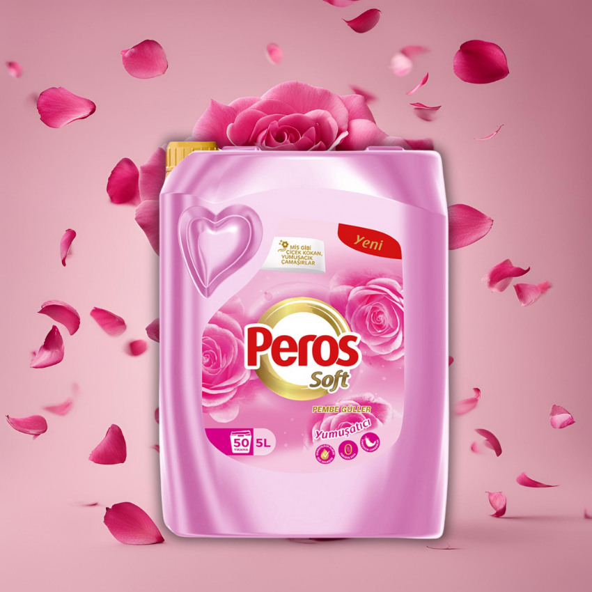Soft Pink Roses Fabric Softener 5L - HerbalDrogist.com