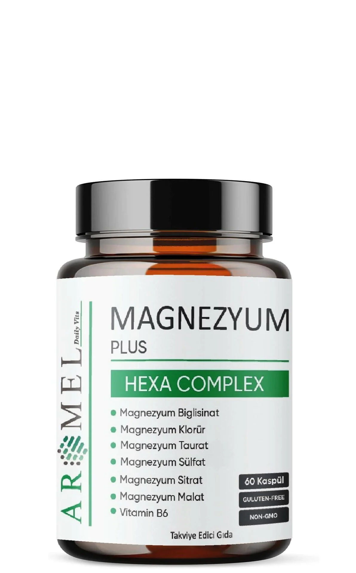 Magnezyum Plus, Hexa Complex | Full Magnesium Complex | 60 Capsules ...