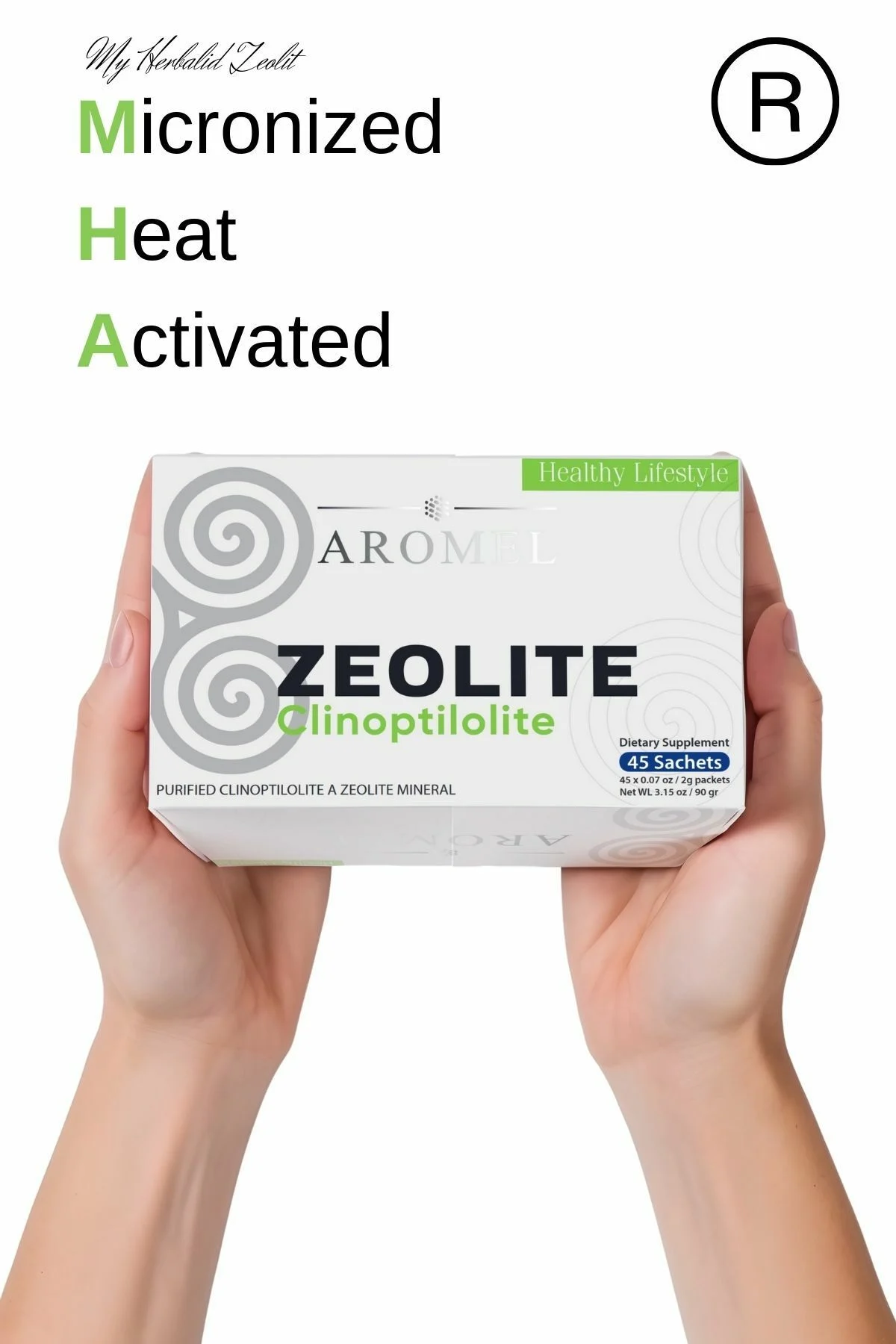 Zeolite Powder | 45 Sachets | Micronized Active Zeolite ...