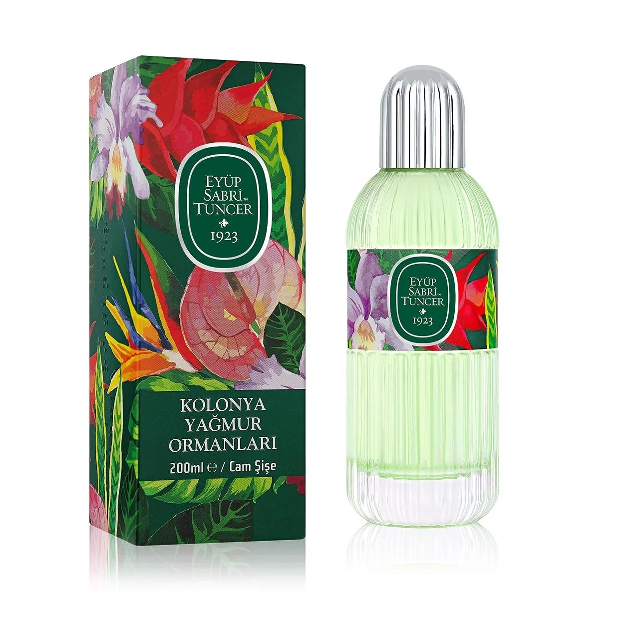 Rainforest Cologne 200 ml - Glass Bottle - HerbalDrogist.com