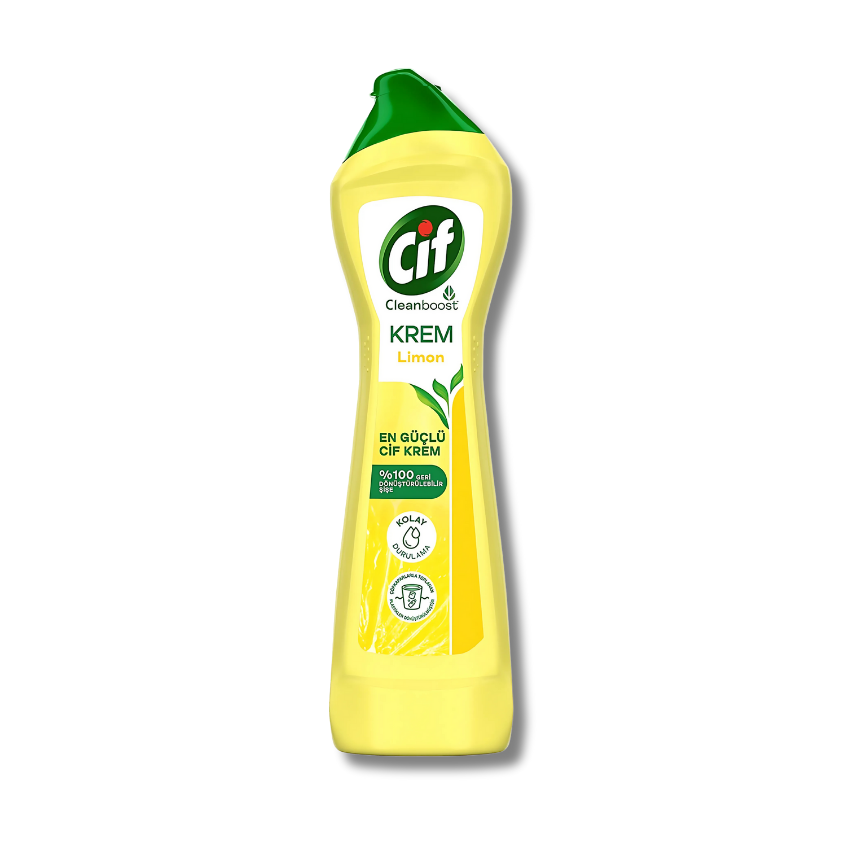 Cleanboost Cream Lemon Surface Cleaner 500 ml - HerbalDrogist.com