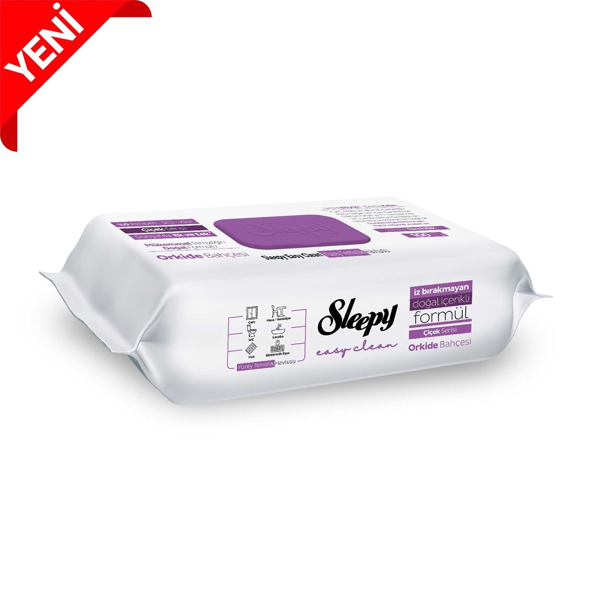 Orchid Garden Surface Cleaning Wipes 100 Sheets - HerbalDrogist.com