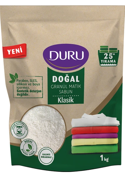 Natural Granulated Machine Soap Classic 1 kg – 25 Washes ...