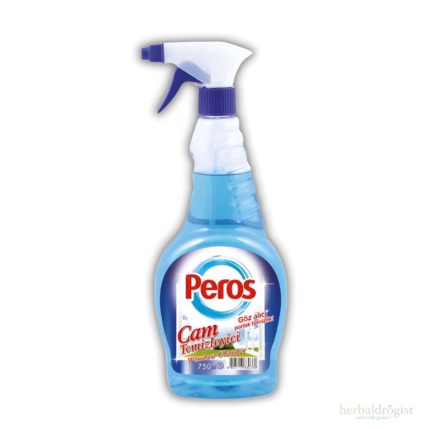 Peros Cam Temizleyici Sprey 750 ml – İz Bırakmayan, Hızlı Kuruyan ve ...
