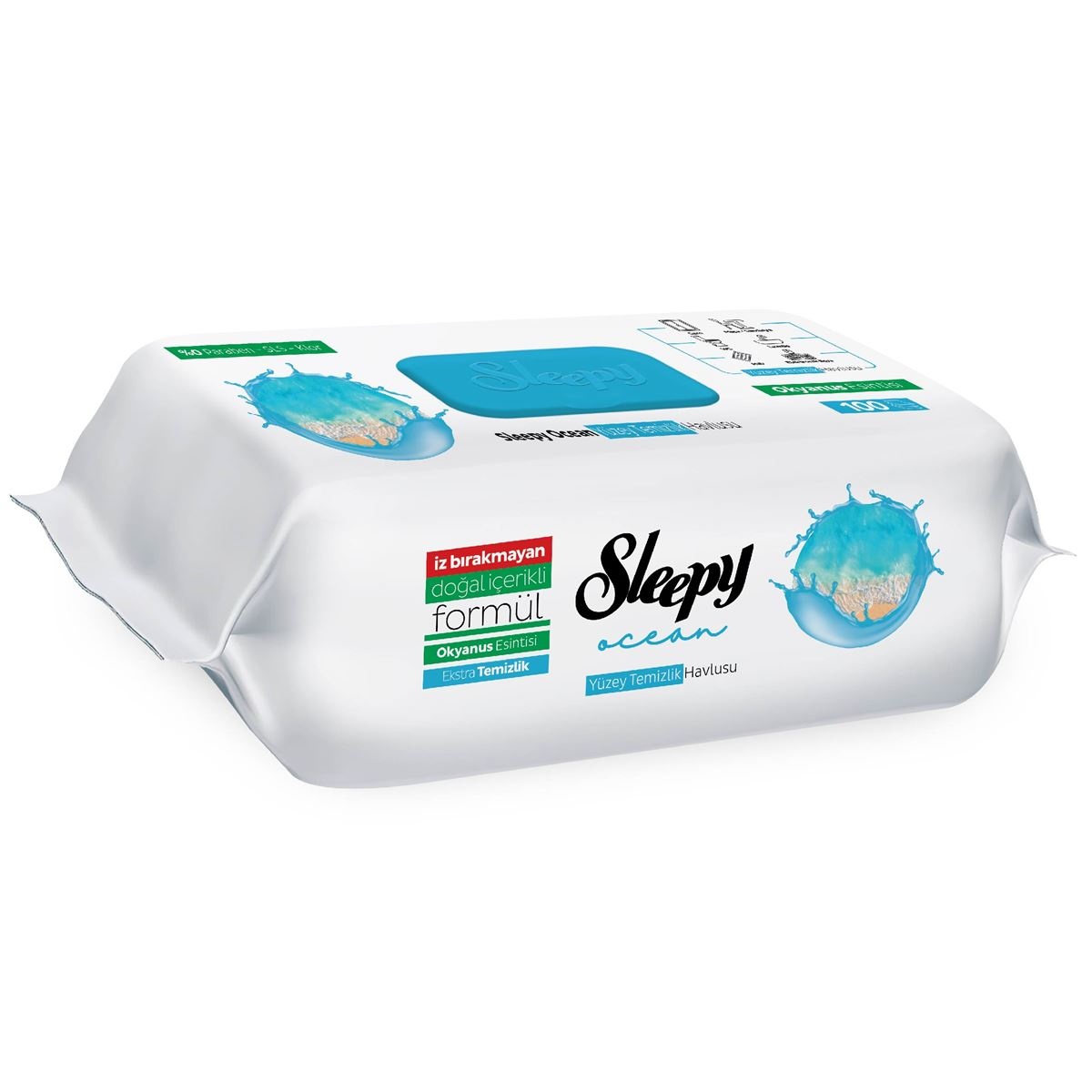 Ocean Surface Cleaning Wipes Ocean Breeze 100 Sheets – Deep Cleaning ...