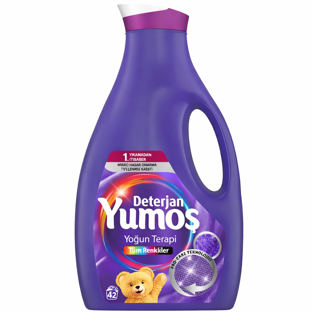 Yumoş Detergente Líquido Intensive Care 1690 ml – Para Todos los Color ...