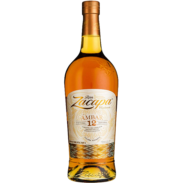 Ron Zacapa | Centenario AMBAR 12 Sistema Solera Reserva 1.0 l 40% vol ...