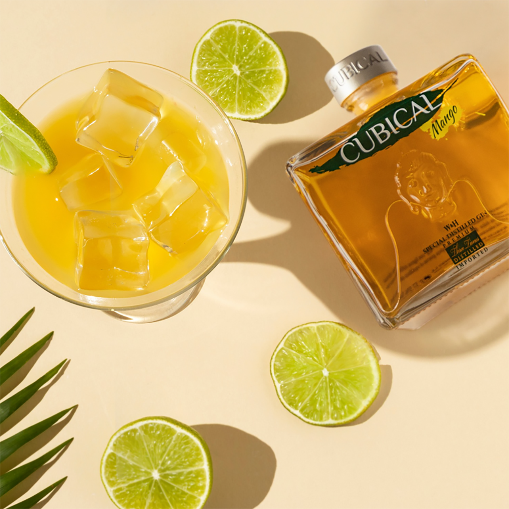 Cubical | Premium Special Distilled Gin Mango 0.7 l 37,5% vol ...