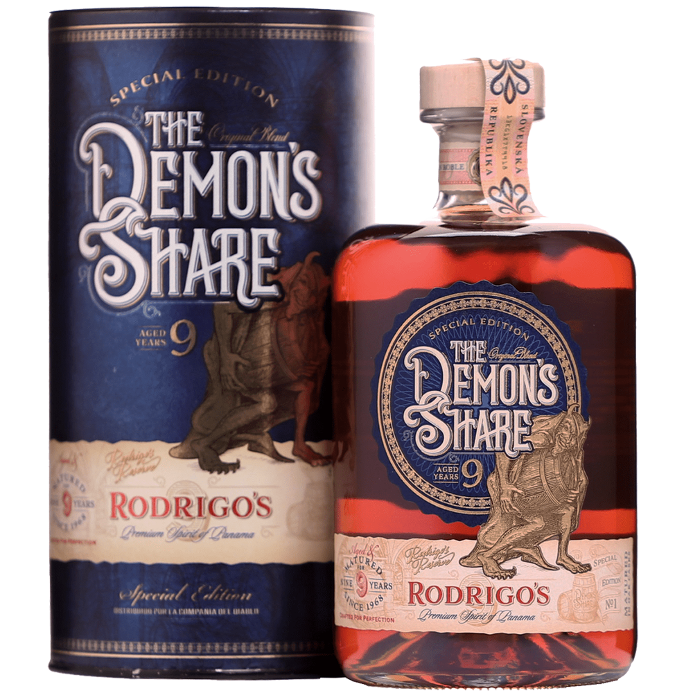 The Demon's Share | 9 Years Rodrigo’s Special Edition Rum 0.7 l 40% vo ...