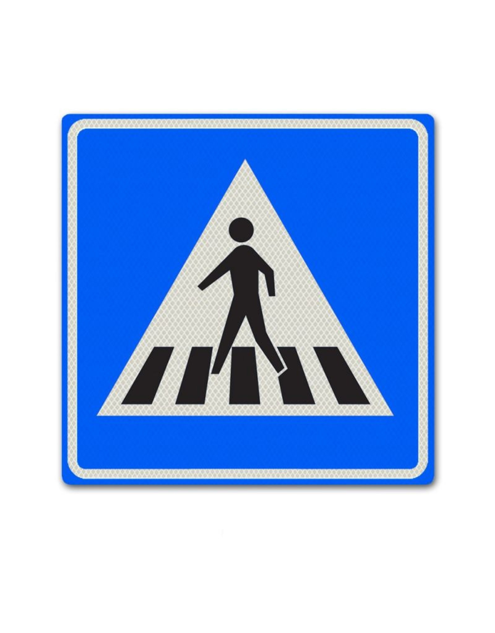 Zebrapad Verkeersbord | Verkeersbord L02 DOR - Verkeerswinkel.nl