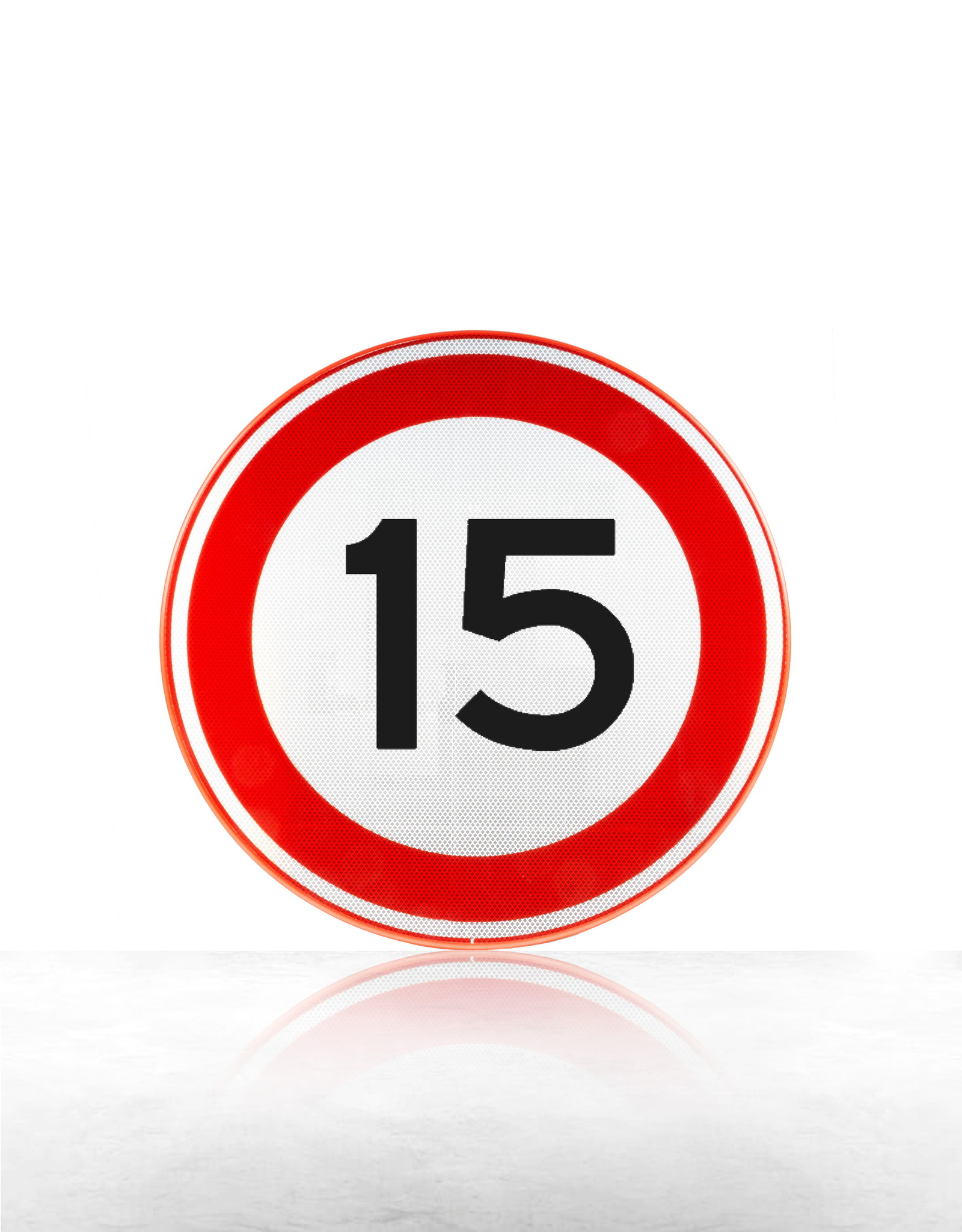 Maximum Snelheid Bord Verkeersbord A01 15 Verkeersbord Max 15 Km u