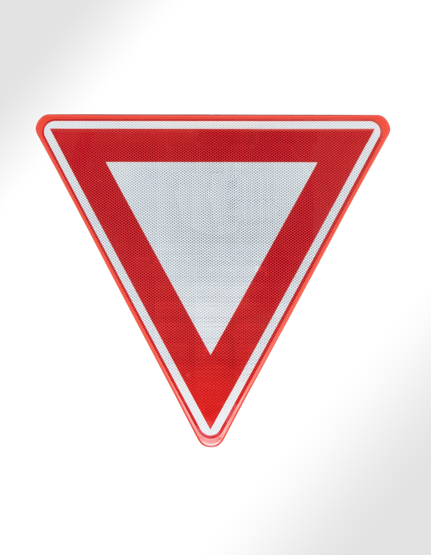 Verkeersbord B06 (Voorrang Verlenen Verkeersbord) | Voorrangsbord 70cm - Verkeerswinkel.nl