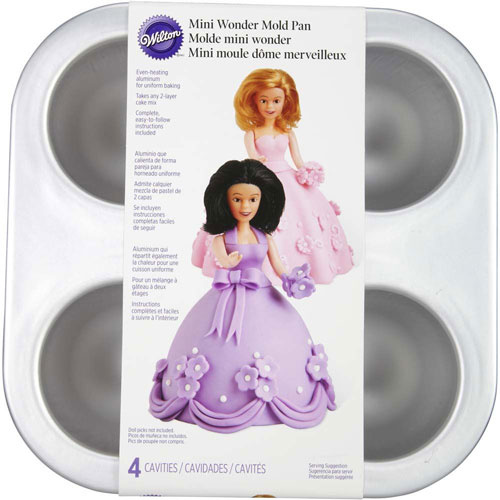 Wilton Mini Wonder mold - Fun with Cakes