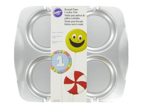 Wilton Cookie Pan Round Pops - Fun with Cakes