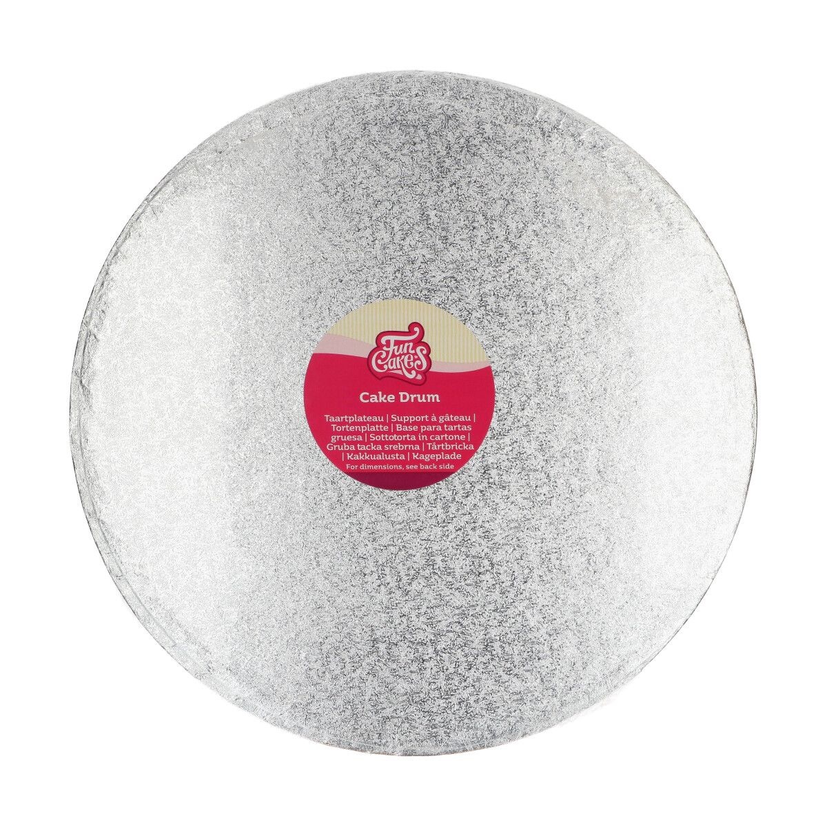 Cake Drum Rond Ø35cm - Fun with Cakes