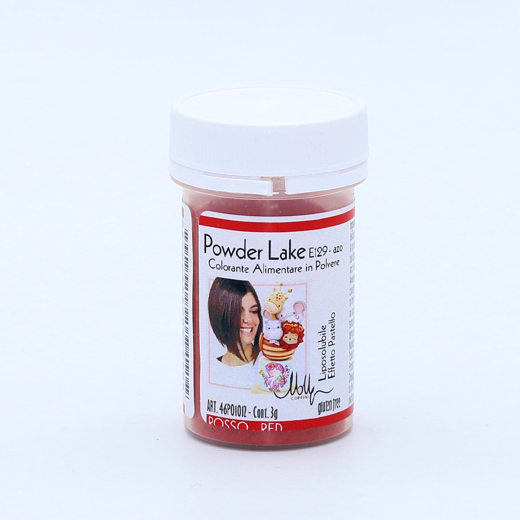 Powder Lake Red E129 3g - Fun with Cakes