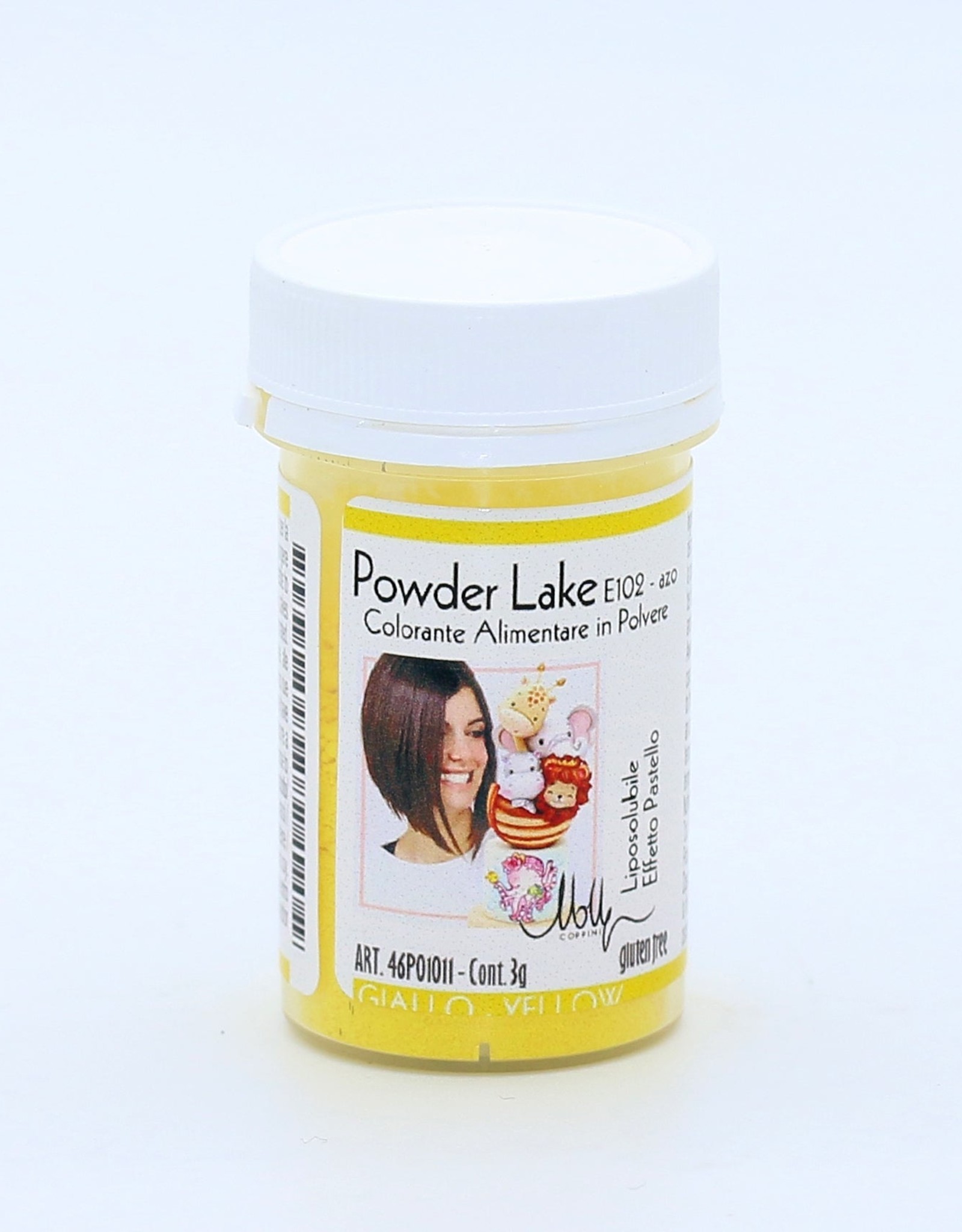 Molly Coppini Molly Powder Lake Yellow E102 3g - Fun with Cakes