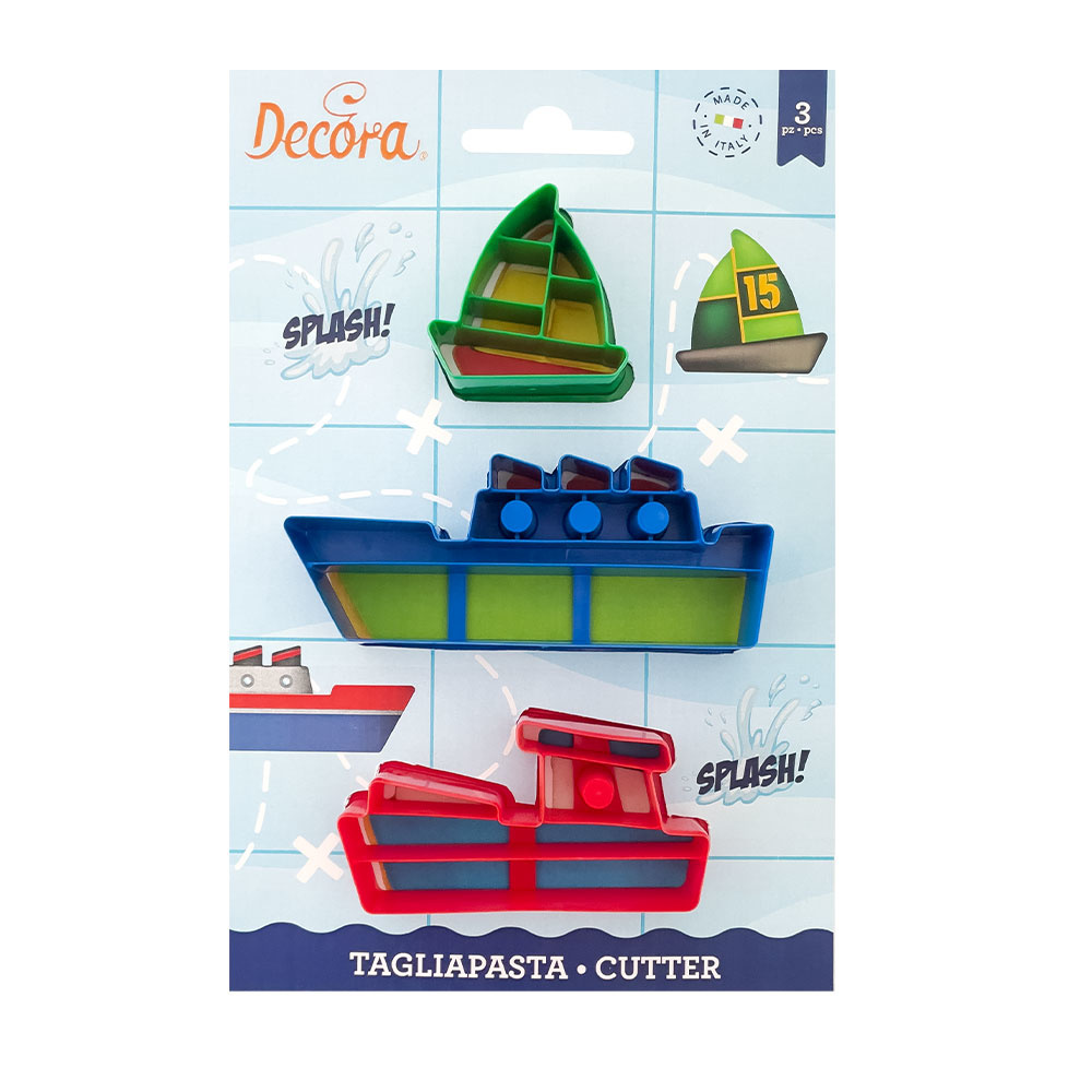 Decora Uitsteker Boot Set/3 - Fun with Cakes