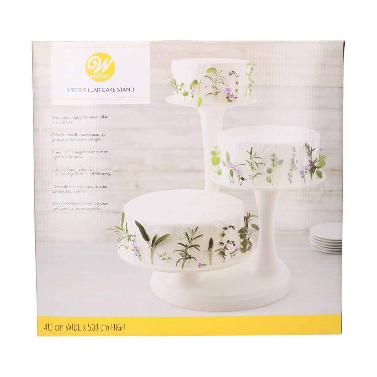 Wilton 3 Tier Pillar Cake Stand - Fun with Cakes