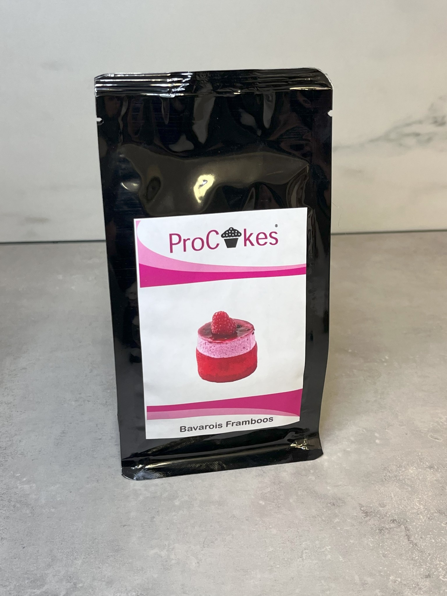 ProCakes Mix voor Bavarois Framboos 100 gr. - Fun with Cakes