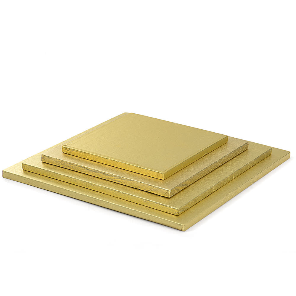 Cake Drum Vierkant 40cm Goud - Fun with Cakes