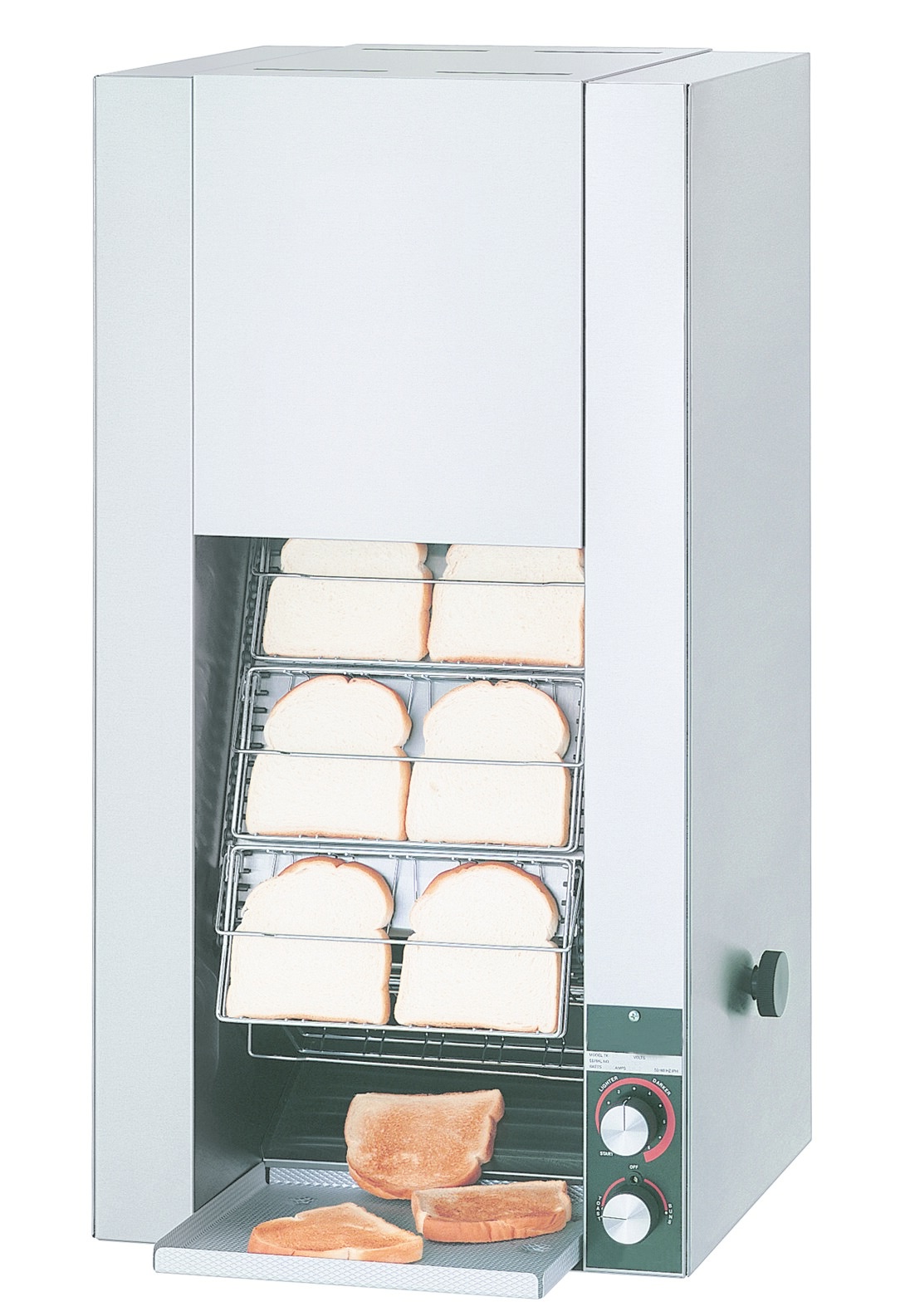Diamond Toaster | Verticale Band | 720 Sneden/u | 4kW | 445x448x838(h)mm